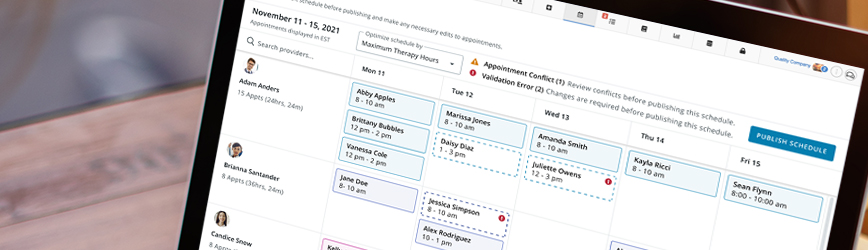 ABA Scheduling Software for ABA Therapy Providers - Efficient Solution